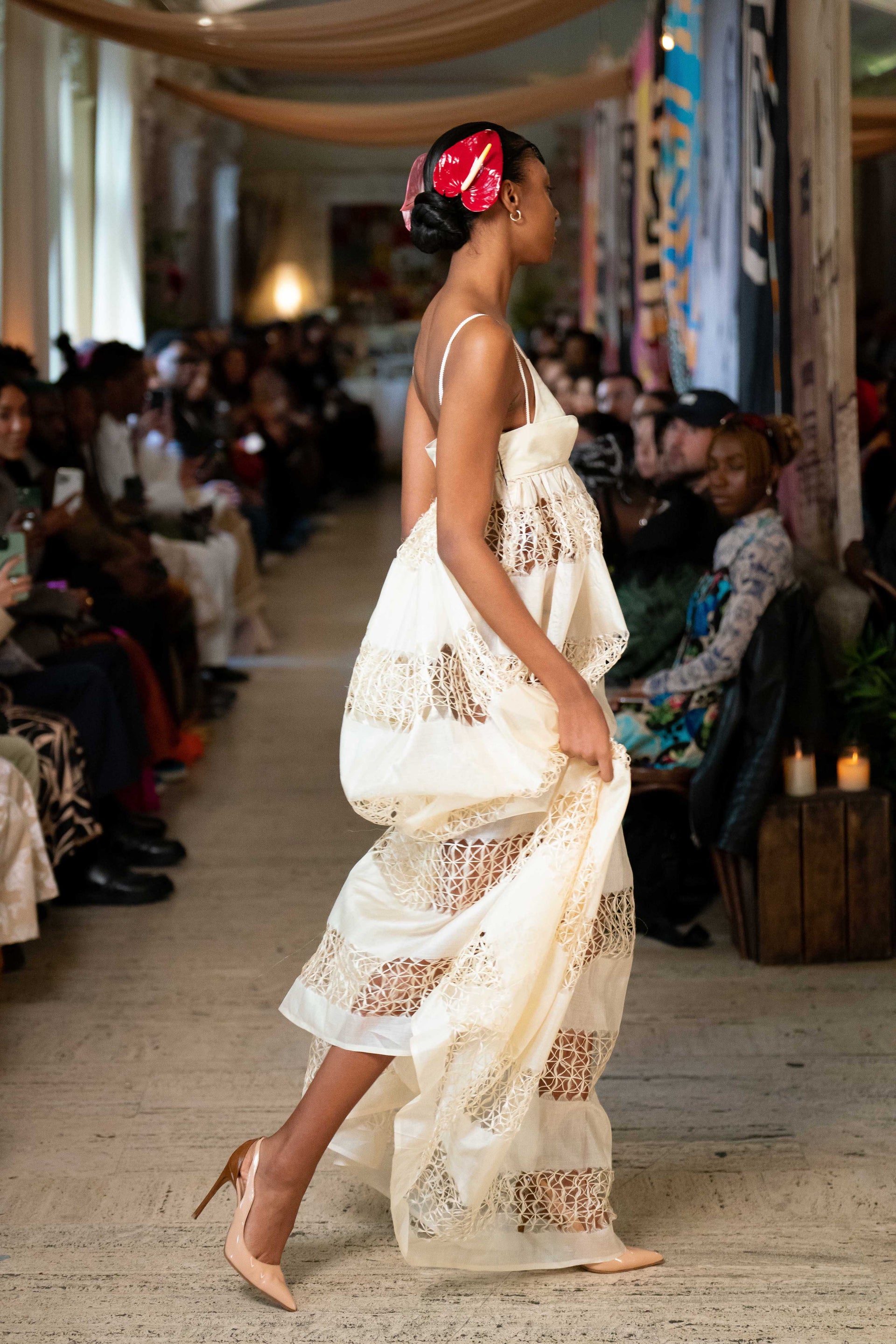 Anancy Paneled Dress – House of Aama