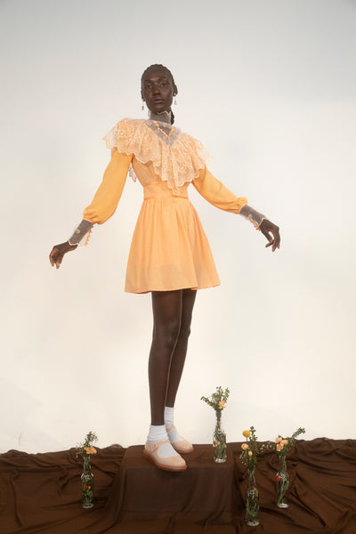 Southern Girl Peach Victorian Dress-Pre-Order – House of Aama